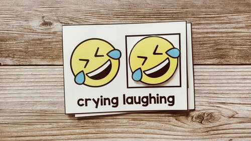 Emoji Matches- Task Cards- Feelings- Preschool, Kindergarten, Special ...