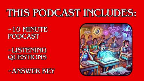 Boston Massacre History Podcast and Guided Listening Questions Activity
