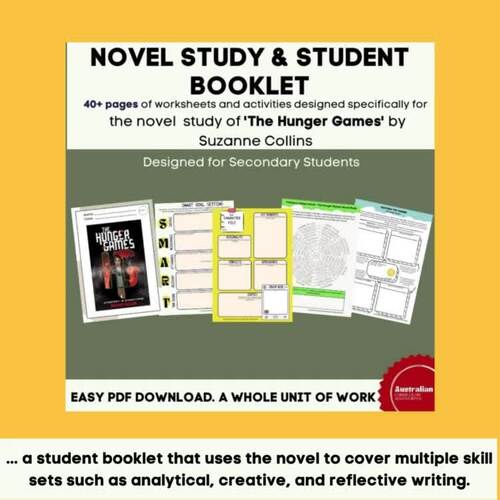 The Hunger Games Text Study Bundle by Australian Curriculum Adventures