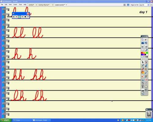 Cursive Writing Video Days 1-26 GRADES 2,3,4 by Mrs Youngblood's Tool Chest