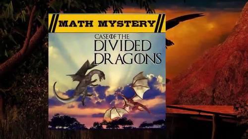 Division Game Review with Remainders 4th Grade Math Mystery Activity ...