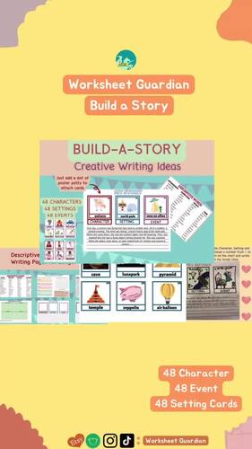 Writing Center: Build-A-Story with Creative Writing Picture Prompts ...