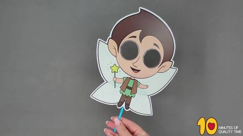 Fairy Boy Full Body Paper Mask by 10 Minutes of Quality Time | TPT