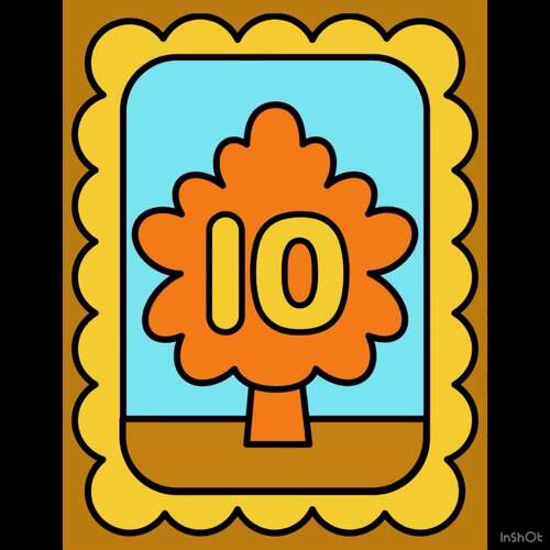 Numbers to 20 Counting Cards for Pocket Charts + Posters — Fall Leaves