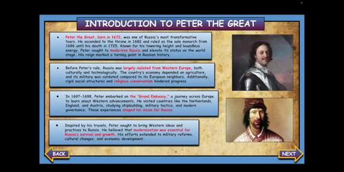 Peter The Great. Westernization Of Russia. Lesson 58 Bundle.Absolutism ...