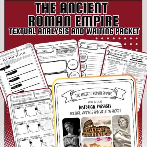 The Ancient Roman Empire Historical Passages Textual Analysis and Writing