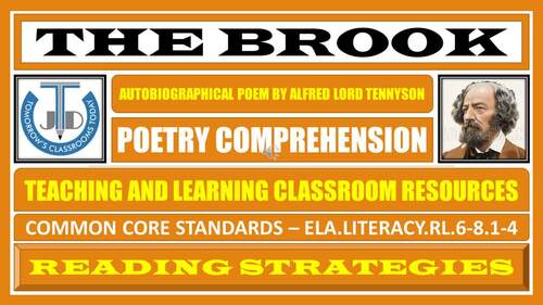THE BROOK BY ALFRED LORD TENNYSON - READING AN AUTOBIOGRAPHICAL POETRY ...