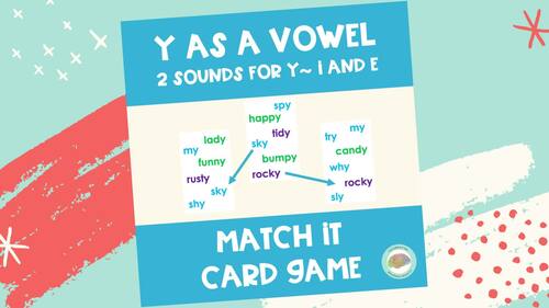 Words with Y as a vowel by Celebrating Neurodiversity | TPT