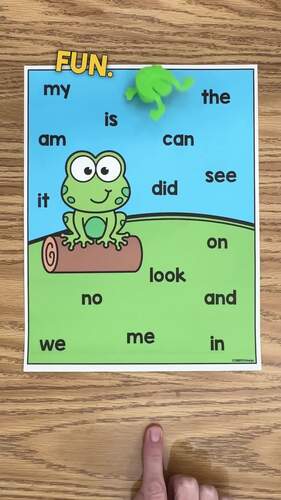 Leap Year Activities - Plastic Jumping Frog Center by Simply Kinder