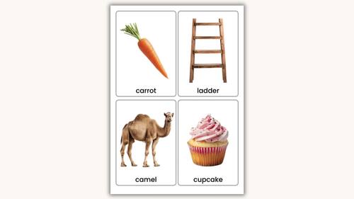 Two-Syllable Words Flashcards | Real Photo Vocabulary Cards | Phonics ...