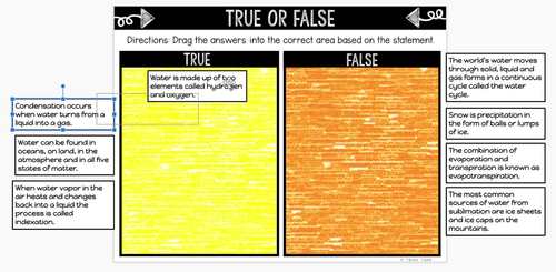 Water Cycle DIGITAL Interactive Notebook | Choice Board | Earth Science