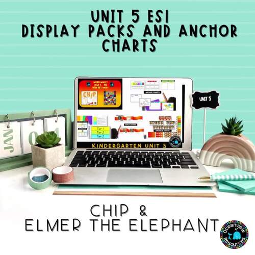 Unit 5:NSW DET Unit Display pack-CHIP AND ELMER THE ELEPHANT | TPT