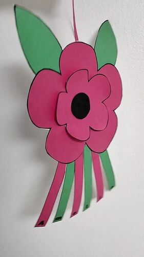 Memorial Day Craft Poppy Craft Name Hanging Writing Remembrance Day ...