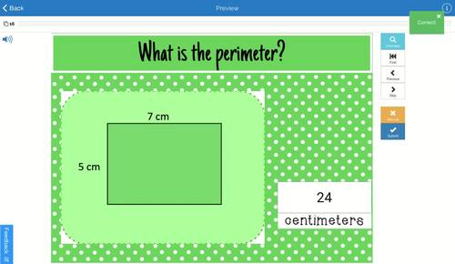 3rd Grade Perimeter of Rectangular and Rectilinear Shapes | BOOM Cards ...