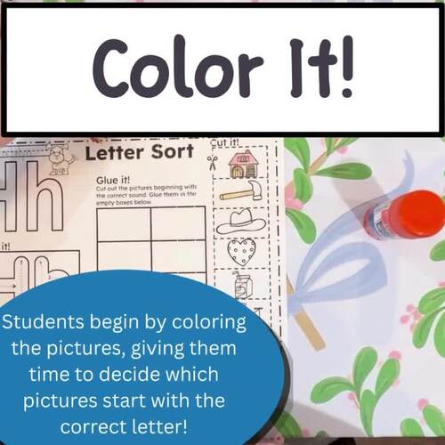 LETTER 'X' Sound Picture Sort: Phonics NO-PREP Printable | TPT