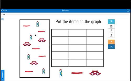 Summer Math Graphing Boom Cards™ by Meaningful Sped Teaching | TPT