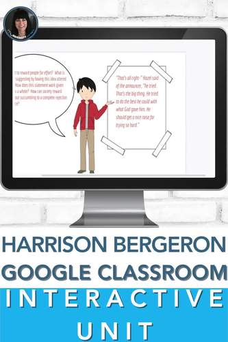 Harrison Bergeron | DISTANCE LEARNING | Google Slides Interactive