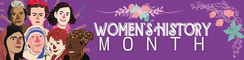 Women's History Month ANIMATED BANNER Celebrating Women | GOOGLE CLASSROOM