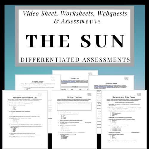 The Sun: Properties, Light Waves and Energy by That Red Haired Science ...