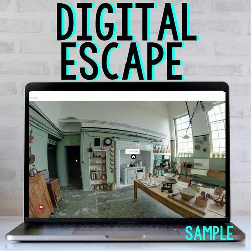 Planet Jupiter DIGITAL 360 Escape Room by Think Tank Too | TPT