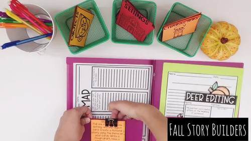 Fall Writing Activity | Build A Story | TPT