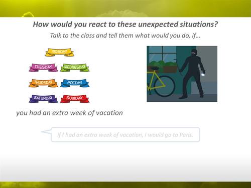 Reacting to Unexpected Situations Complete ESL Lesson for midlevel (B1 ...