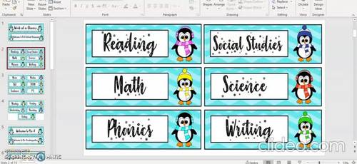 Winter Themed Design Bundle for Canvas, Google Sites + More | TPT