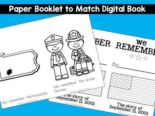 September 11 Patriot Day for Primary Students | TpT