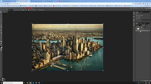 Vintage Postcard for Photopea by paul dengler | TPT