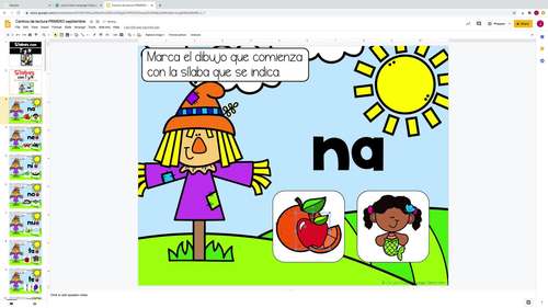 Centros digitales de lectura primero septiembre | TpT