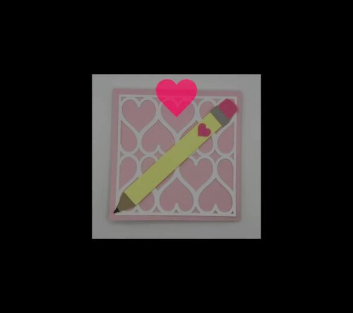 Teacher Appreciation Card Valentine's Day SVG Cutting Machine File ...