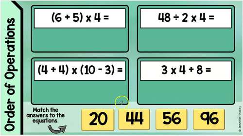 5th Grade Math Centers - Operations & Algebraic Thinking w/ Digital ...