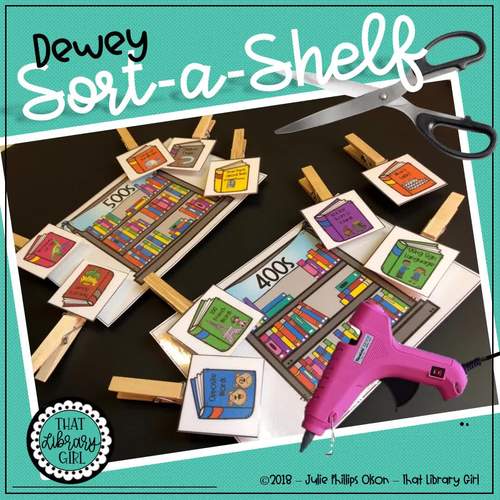 Library Lesson Activity | Dewey Decimal System Library Sorting Game