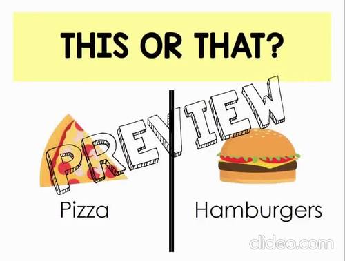 Would you Rather Questions | Food - Math and Science | TPT