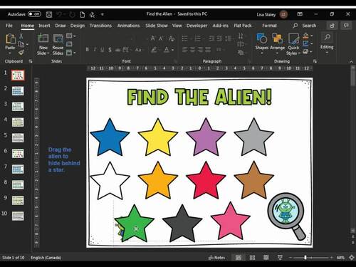 Space Digital Hide and Seek | Letters Numbers Shapes Colors by Play All Day