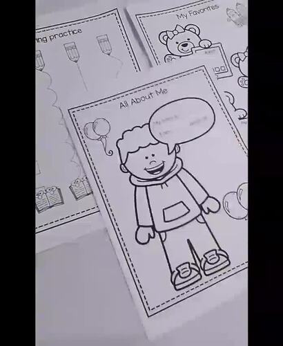 End Of The Year Activities Kindergarten 1st Grade Memory Book | TPT