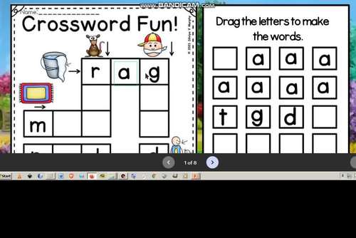 CVC elkonin boxes short a by Murphys lesson design studio | TPT