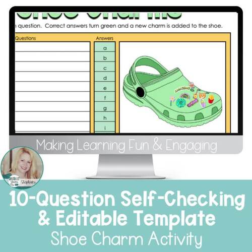 Editable Self-Checking Template - Digital Resource Vol. 1 | TPT