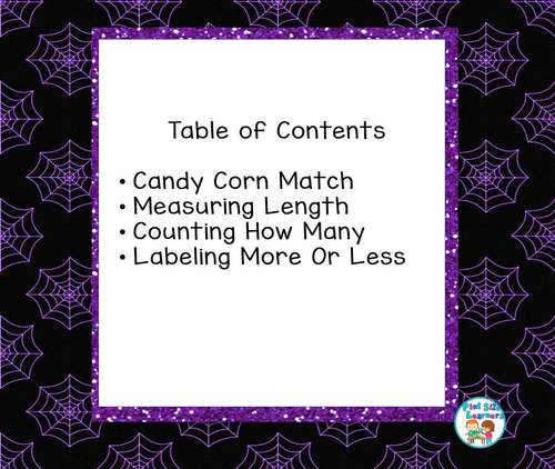 Halloween Kindergarten Math | Measurement | More | Less | the Same ...