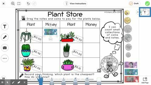 Year 2 Money ACMNA034 | Pre-loaded Seesaw Activities by Kimberly Jayne ...