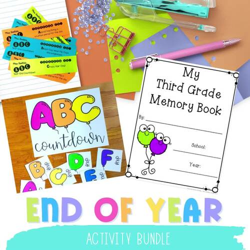 End of the Year Activities | Memory Book | ABC Countdown | End of Year ...