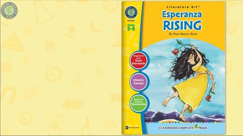 Esperanza Rising Gr. 5-6 by Classroom Complete Press Literature Kits