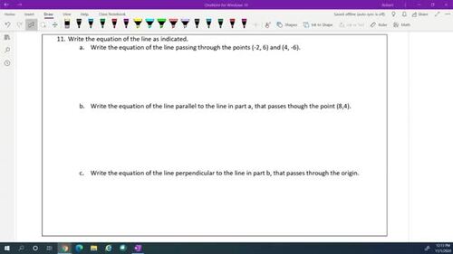 Slope of Parallel & Perpendicular Lines - Part2 (Geometry ...