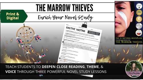 The Marrow Thieves Activities: Theme, Voice, Writing & Meaningful Grammar