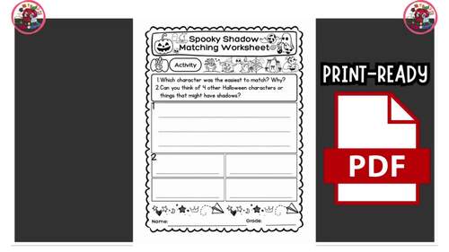 Halloween Low-Prep Activities | Visual Discrimination Activities | K ...