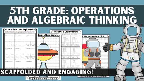 5th Grade Operations and Algebraic Thinking, Evaluate Expressions and more!
