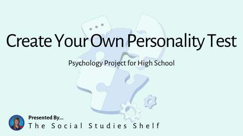 Create Your Own Personality Test | Psychology Project for High School