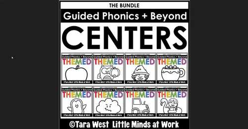 Guided Phonics + Beyond Science of Reading SOR Decodable Thematic ...