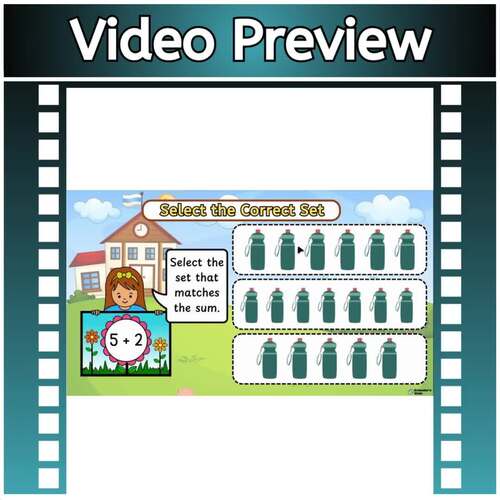 Add and Find: Select the Correct Set (Without Regrouping) Digital Resources