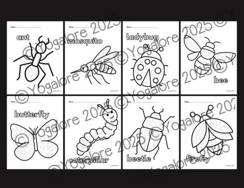 Bug and Insect Dot Marker Printables with Mini Cards – Toddler and ...